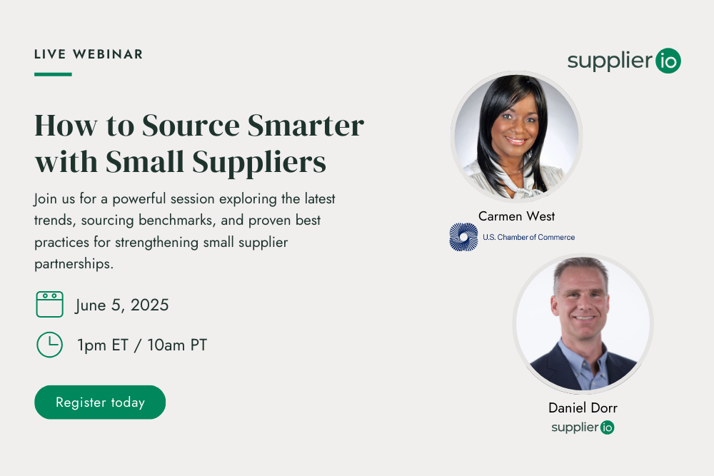 How to Source Smarter with Small Suppliers